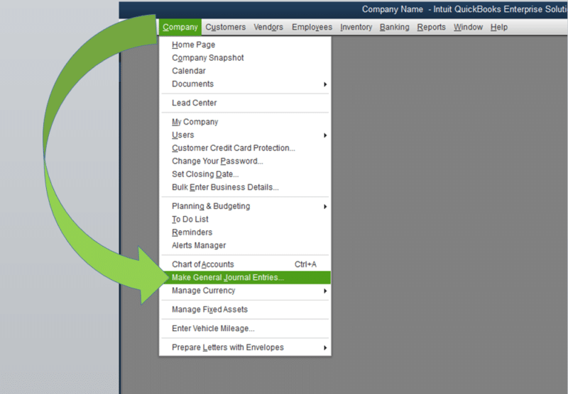 Record A Journal Entry In QuickBooks Desktop 4 Easy Steps 